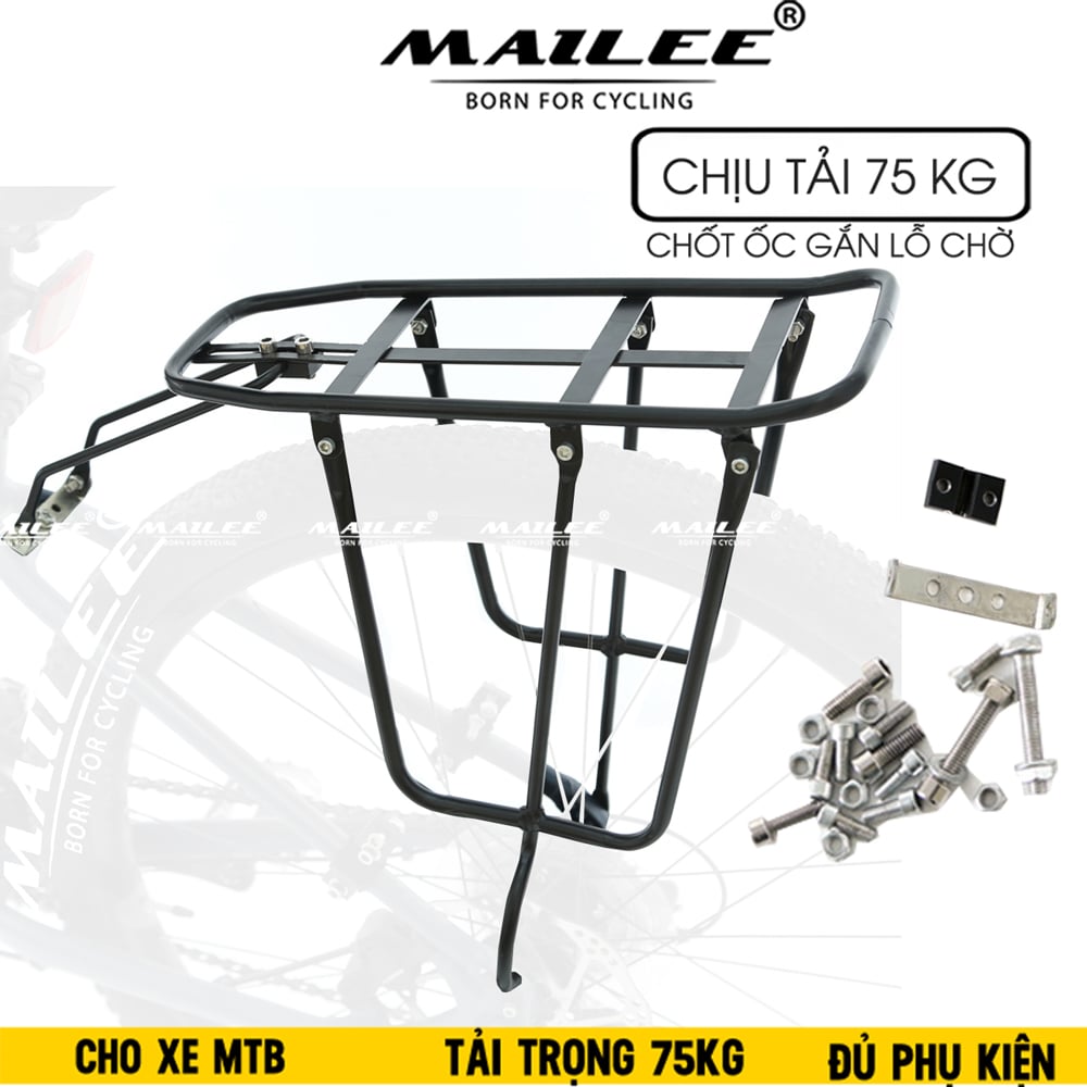 Baga sau xe đạp MTB địa hình BG-101V, baga ghế ngồi sau cho bánh xe ...