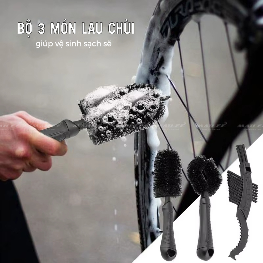 Bàn chải dụng cụ vệ sinh xe đạp chăm sóc sên xích giúp xe bạn sạch sẽ ...