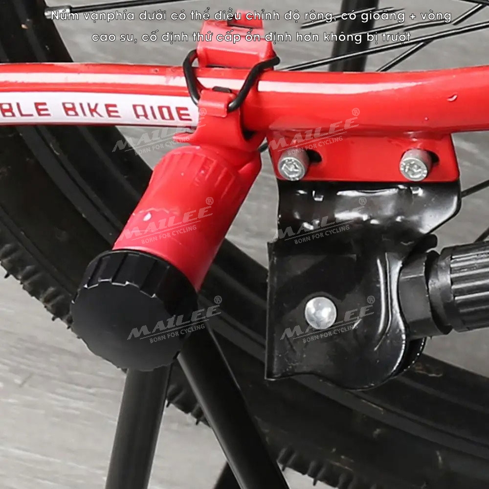 Giá đỗ xe đạp chữ U UX-11 móc đỏ giúp dựng đứng xe đạp sửa chữa – Mai lee