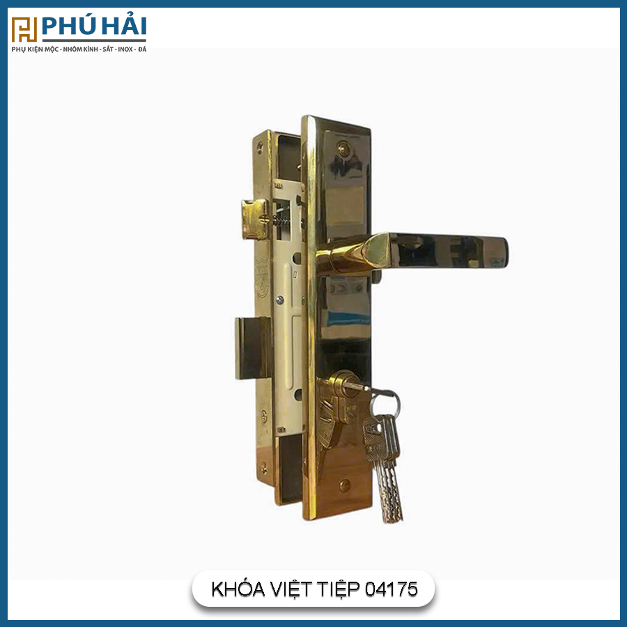 Khóa Cửa Tay Gạt Inox 304 Mạ Vàng Việt Tiệp 04175 – Phân Phối Vật Tư ...