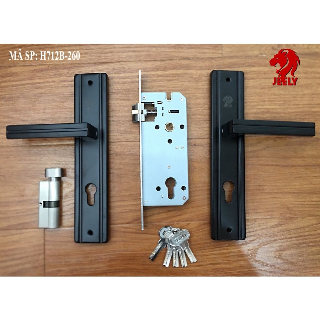Khóa JEELY hệ 1000 Màu Trắng Đen 712B -260 VC (16 Bộ/T) – Phân Phối Vật ...