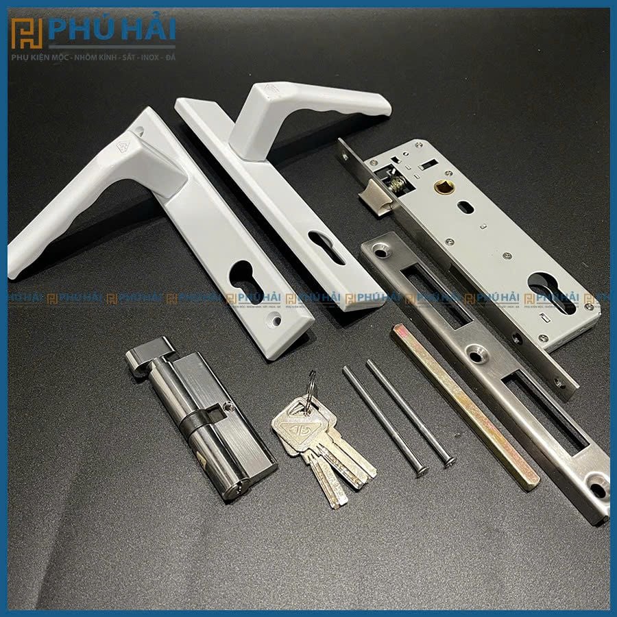 Khóa cửa Golking 9235 dùng cho cửa nhựa lõi thép màu sữa (VC) – Phân ...