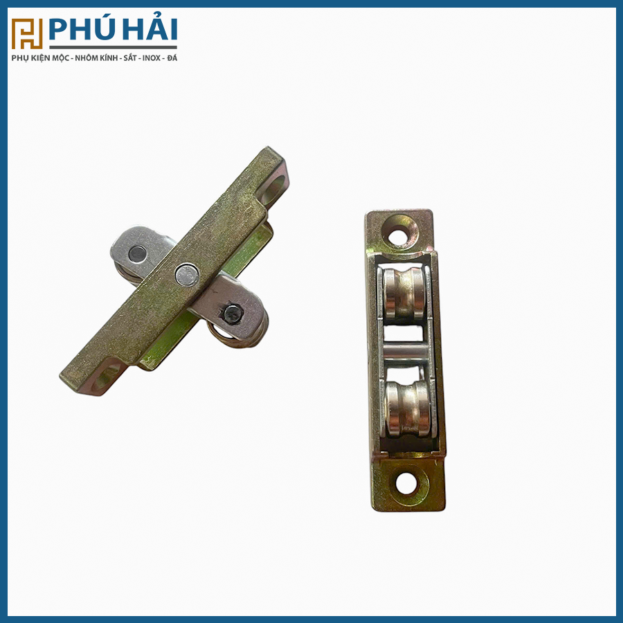 Bánh xe lùa cửa nhựa – Phân Phối Vật Tư Phụ Kiện Phú Hải