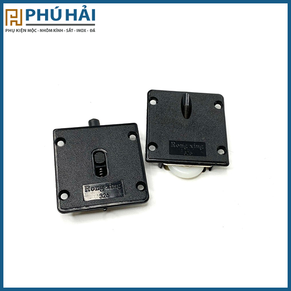 Bánh xe lùa tủ 326 Rong Xing (Bộ) – Phân Phối Vật Tư Phụ Kiện Phú Hải