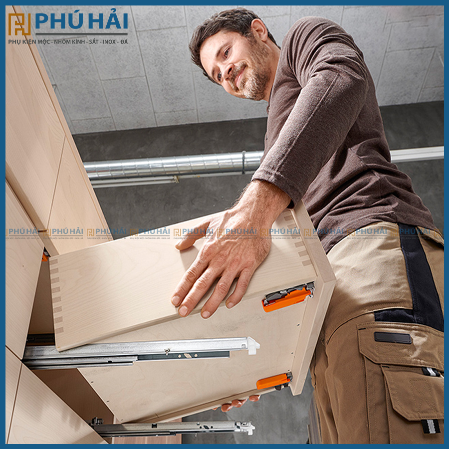 Ray âm giảm chấn BLUM 423.54.741 mở toàn phần 4T – Phân Phối Vật Tư Phụ Kiện Phú Hải