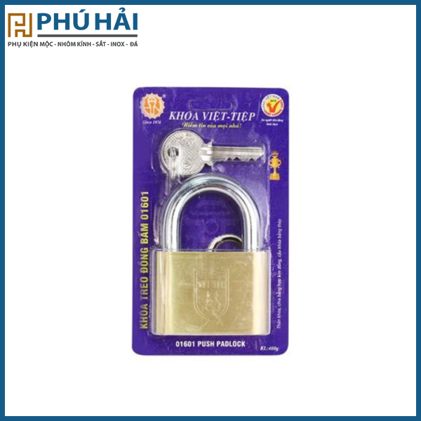 Khóa bóp VIỆT TIỆP 01601 6F (60 Cái/ Thùng) – Phân Phối Vật Tư Phụ Kiện ...
