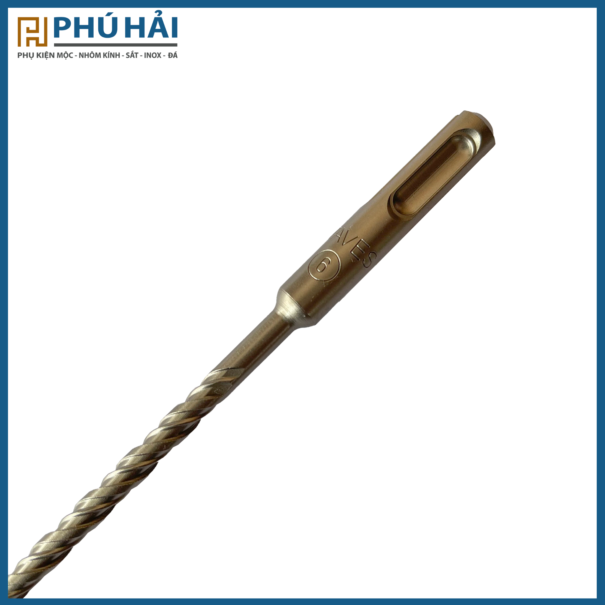 Mũi khoan pê tông gài WAVE 6ly*1T6 – Phân Phối Vật Tư Phụ Kiện Phú Hải