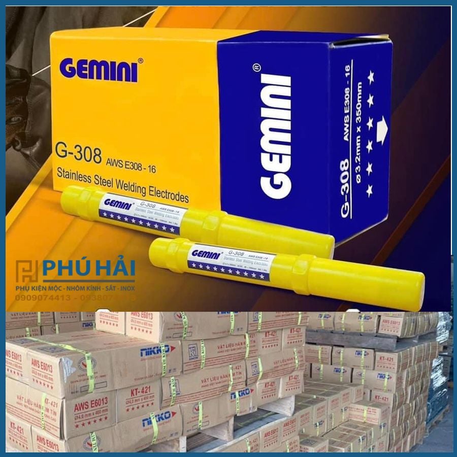 Que hàn INOX kim tín – Phân Phối Vật Tư Phụ Kiện Phú Hải