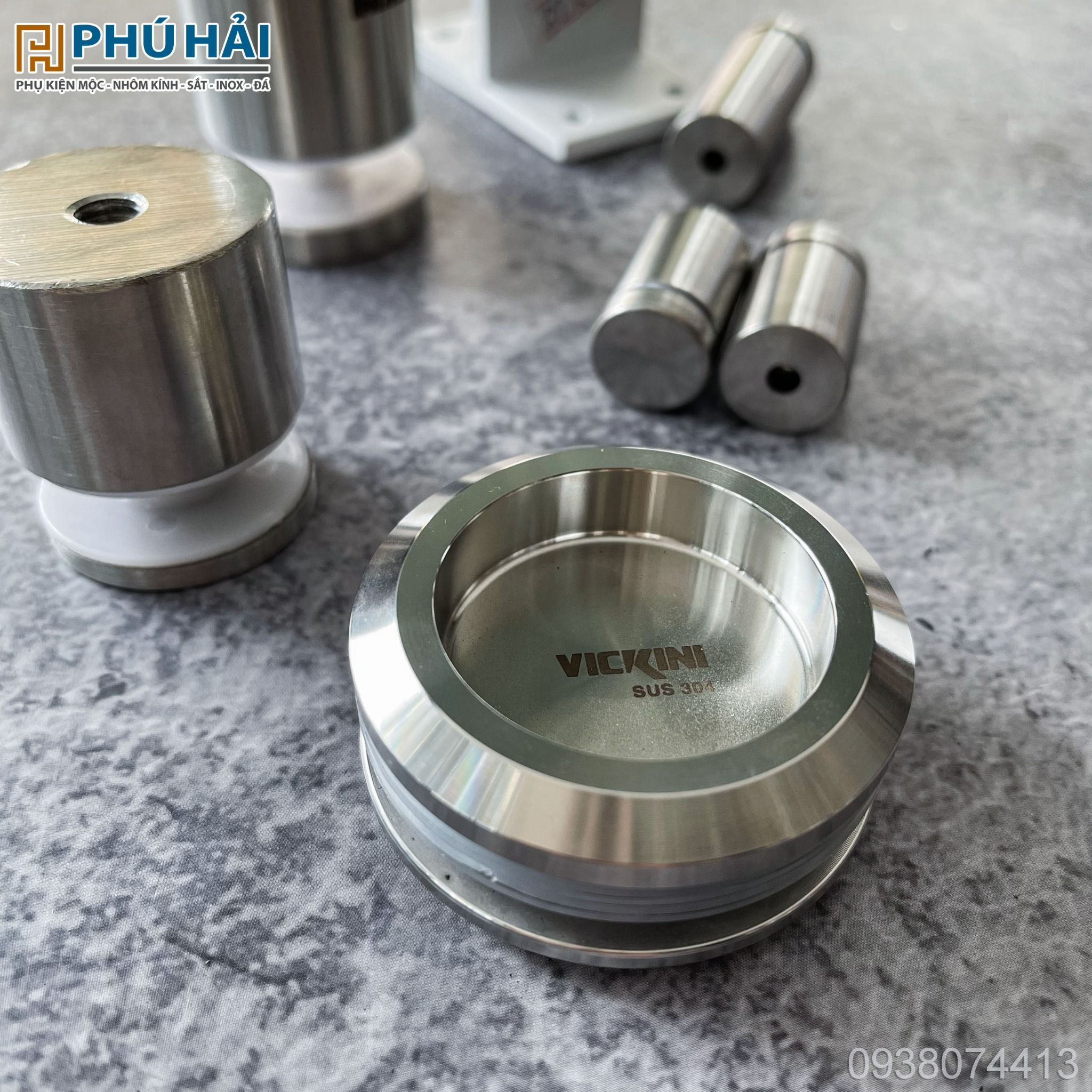 Tay nắm âm cửa kính VICKINI 69822.001 SSS Mờ – Phân Phối Vật Tư Phụ ...