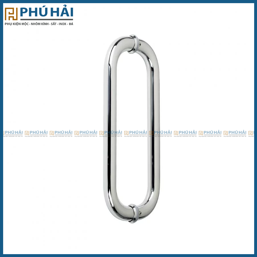 Tay nắm cửa kính Chữ C inox 304 P25 * 300 – Phân Phối Vật Tư Phụ Kiện Phú Hải