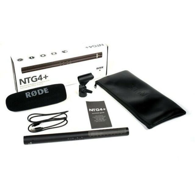 Cho thuê Microphone thu âm Rode NTG4 PLUS - TP. HCM – Piccolo Media