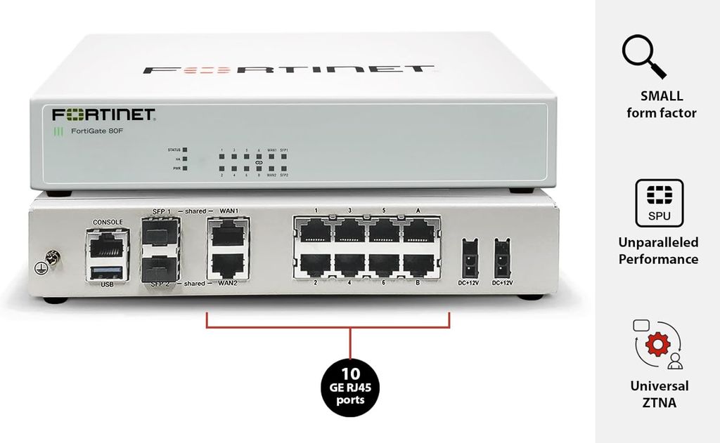 Fortigate 80F - FG-80F ATI Phân phối Lenovo Thinkpad
