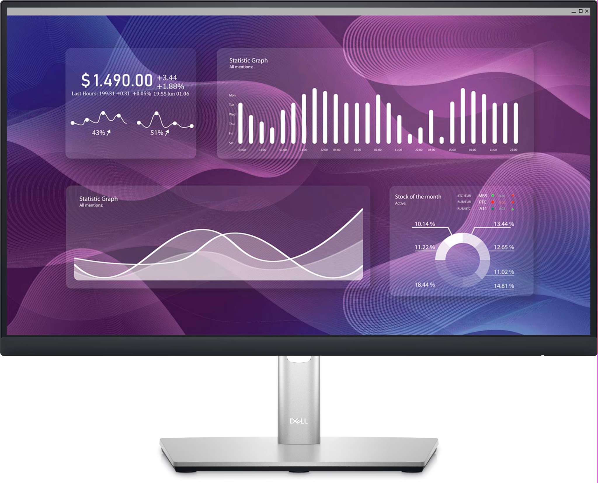 Dell 22 Inch USB-C Monitor - P2223HC ATI Phân phối Lenovo Thinkpad