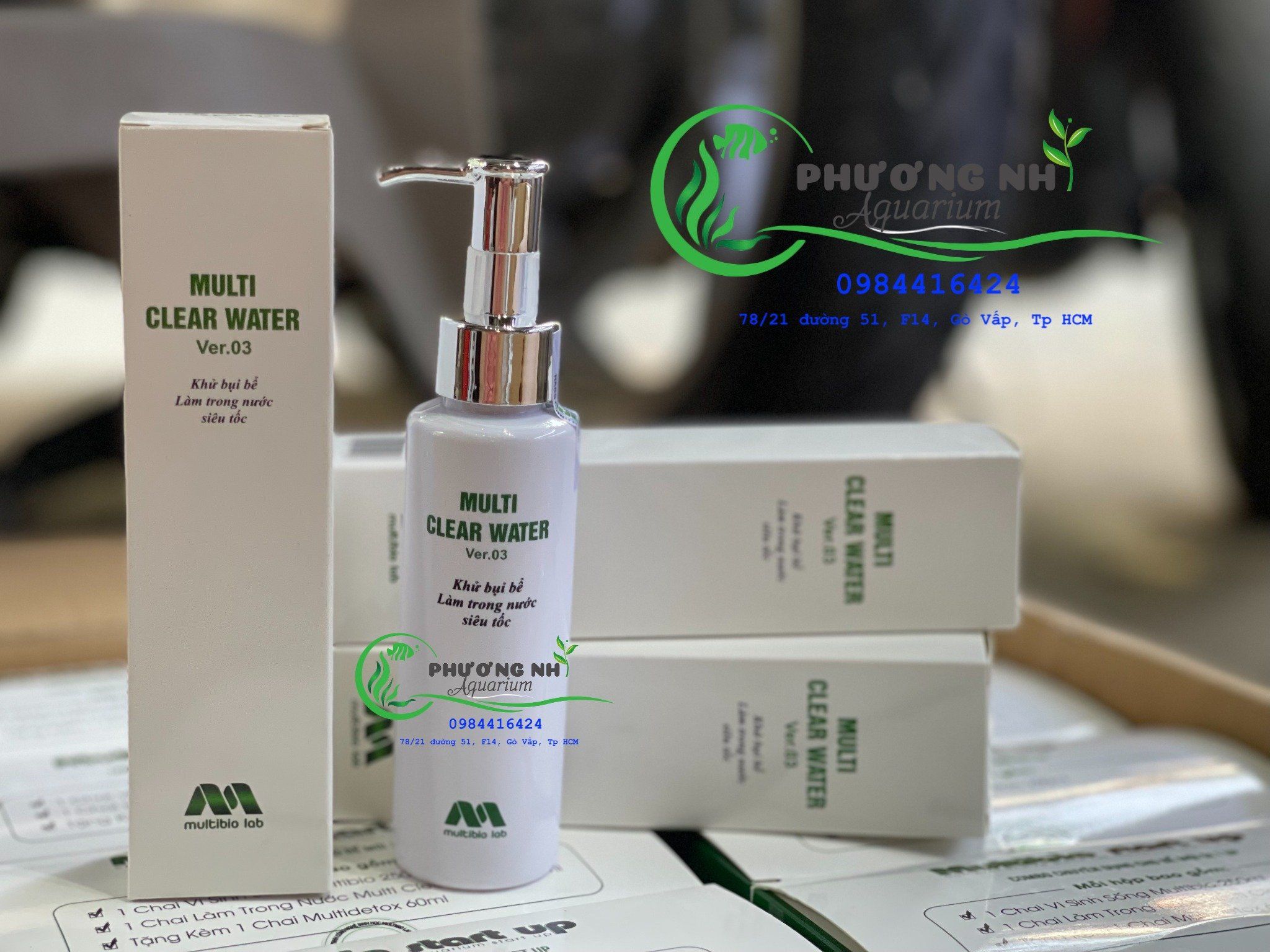 Multi Clear Water | Chế phẩm khử màu lũa - khử bụi - làm trong nước nh ...