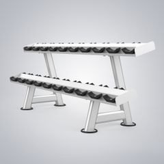 2-Tier 10 Pair Dumbbell Rack U2077