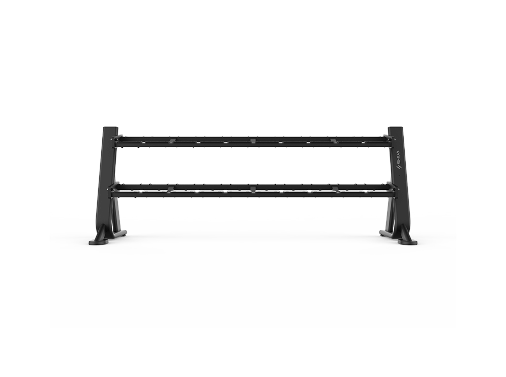 Two tier DB rack - Gym Group ∣ Chuyên Gia Setup Phòng Tập