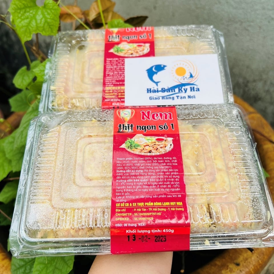 Nem chua rán ( nem thịt ngon số 1) – Hải Sản Kỳ Hà