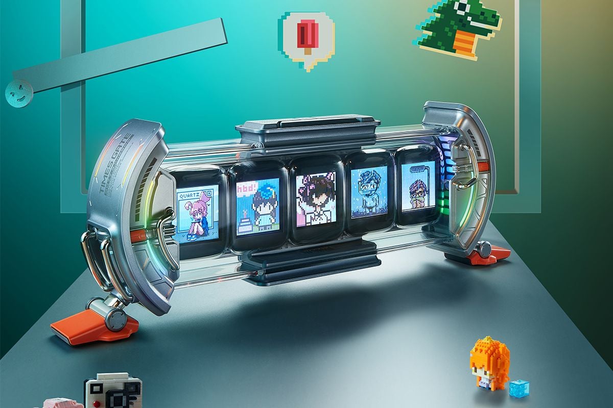 Đồng hồ kỹ thuật số Divoom Times Gate – Gió Biển