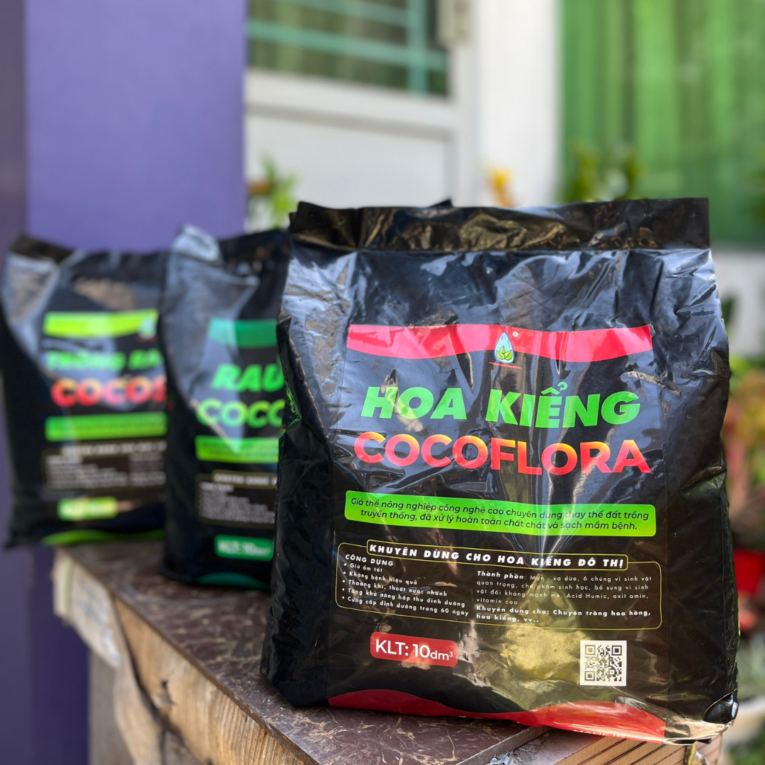 GIÁ THỂ COCOFLORA-GIÁ THỂ TỐT NHẤT CHO HOA HỒNG VÀ MỌI LOẠI HOA KIỂNG ...