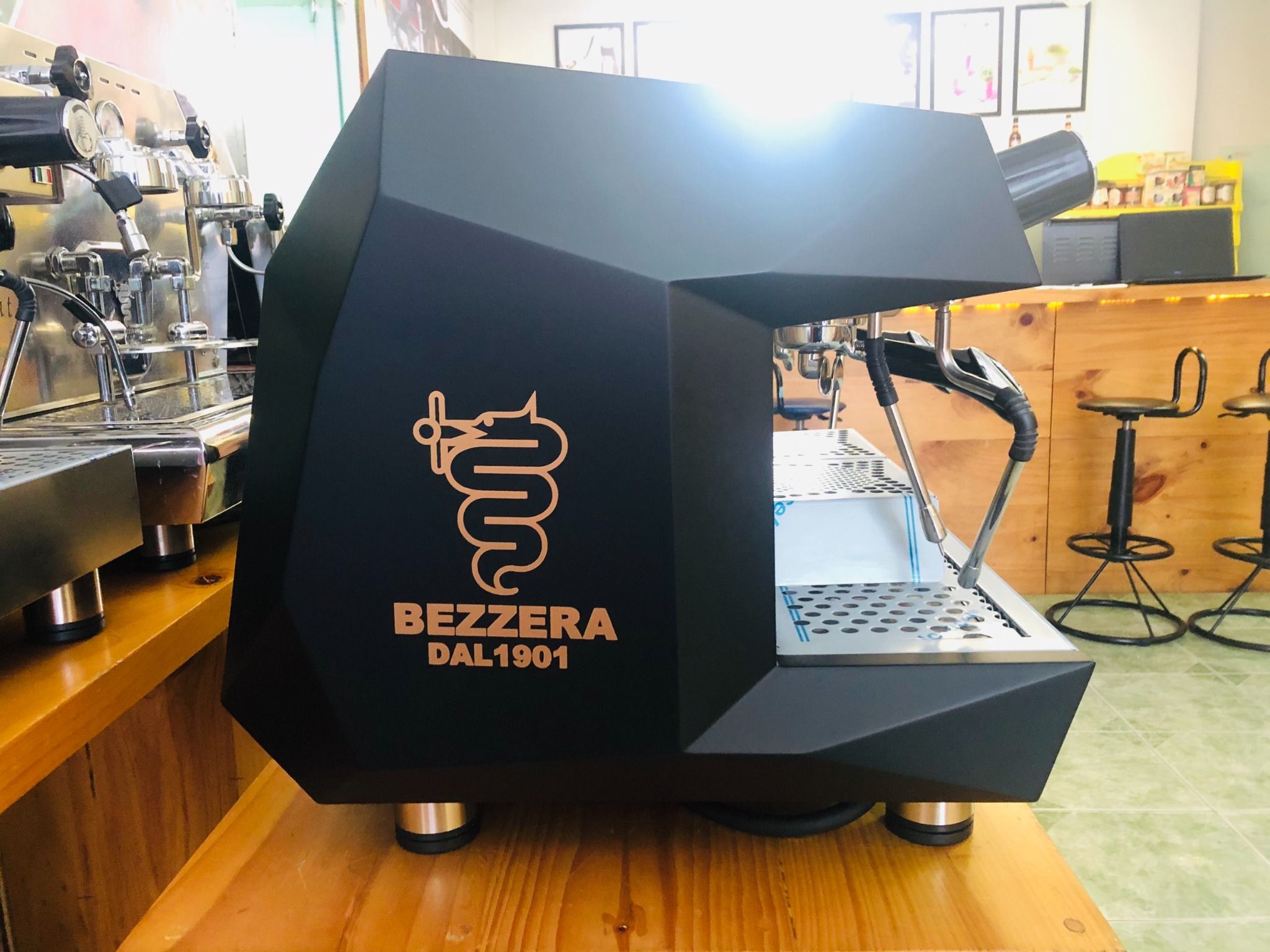 Máy pha cà phê Bezzera Arcadia Brewing Profile 2 Groups (Đen nhám ...