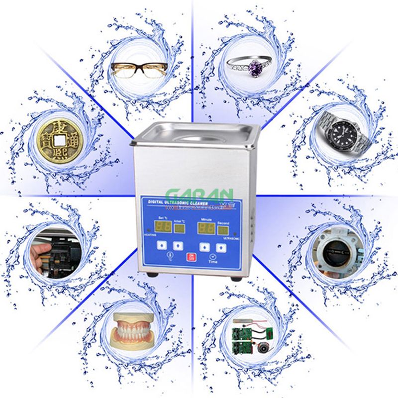 Bể Rửa Siêu Âm Mini PS-08A, Dung Tích 1.3L – GARANNEOTECH