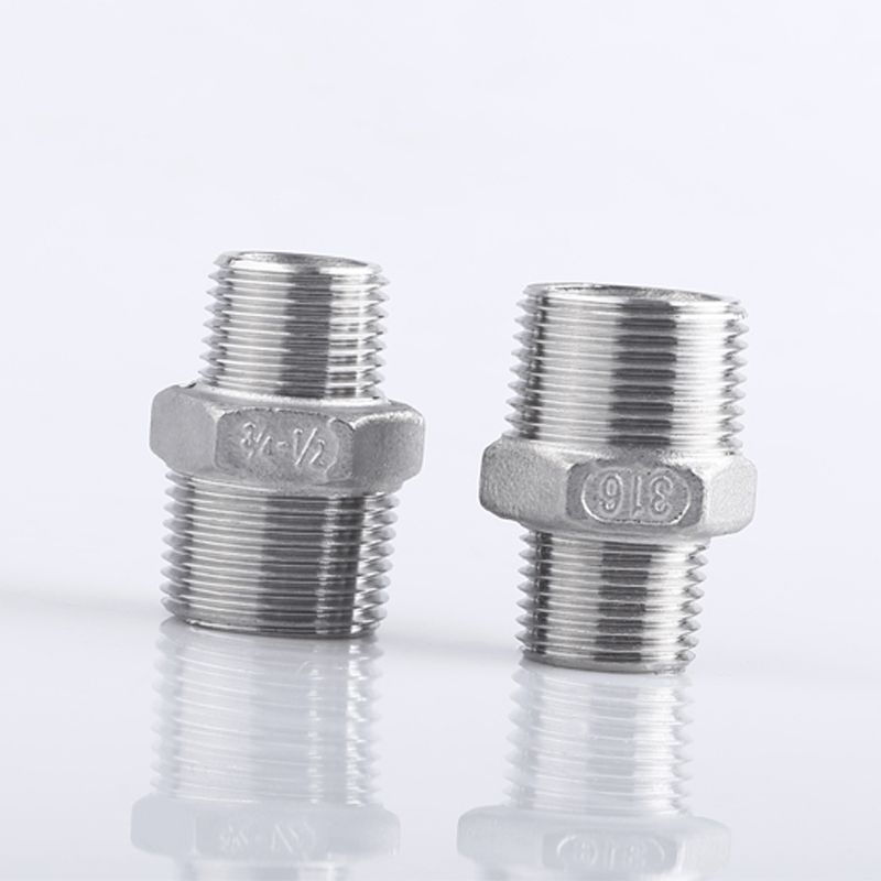 Ống Nối Giảm Lục Giác 2 Đầu Ren Ngoài Inox 304 DN8 - DN100 – GARANNEOTECH