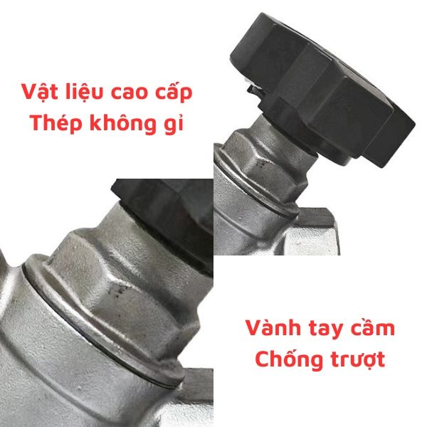 Van Cân Bằng Điều Chỉnh Lưu Lượng Dòng Chảy Bằng Thép Không Gỉ SP15F-1 – GARANNEOTECH