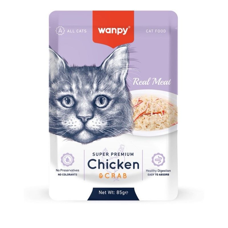 Pate Wanpy Premium cho mèo 85G – PetBuddy