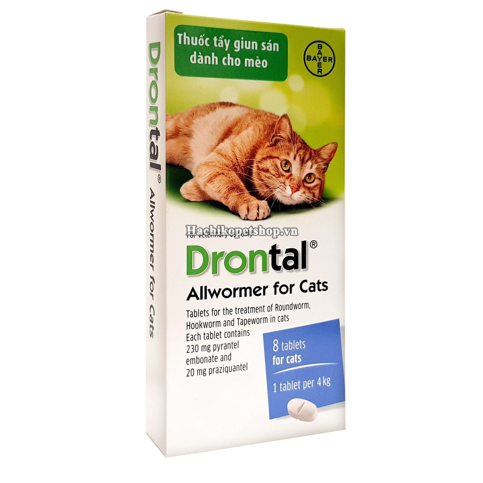 Thuốc sổ giun cho mèo Drontal – PetBuddy
