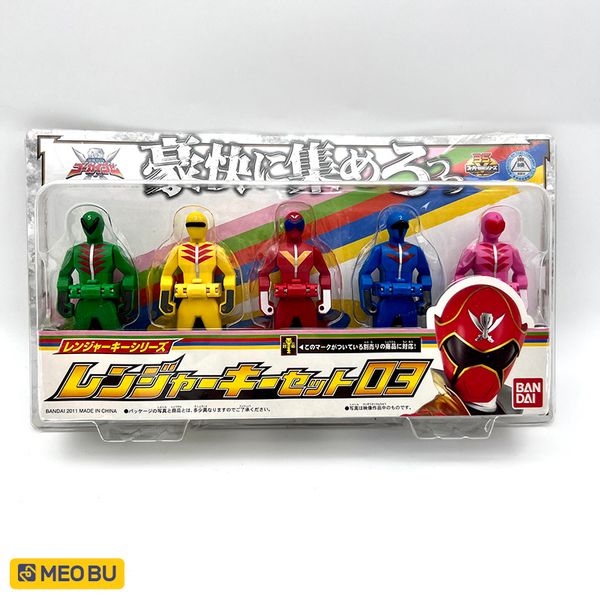 Ranger Key Set 03 Goranger - Chìa khoá Hải Tặc – Đồ chơi Mèo Bự