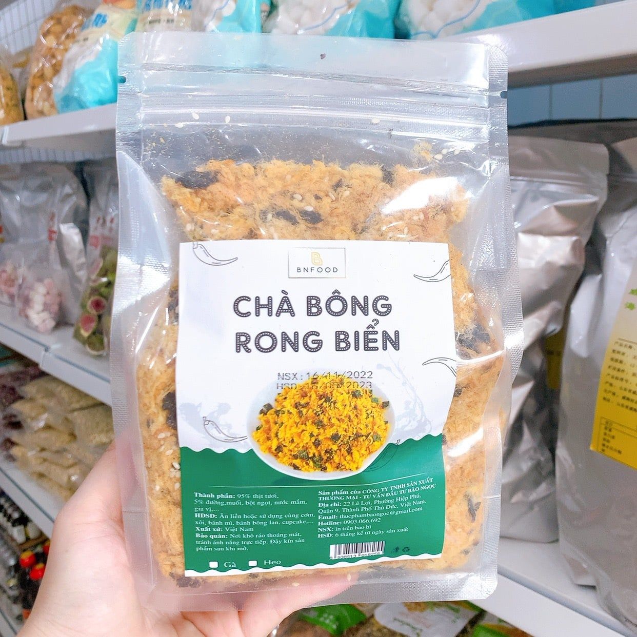 CHÀ BÔNG HEO - GÀ NHIỀU VỊ GÓI 500GR -BnFood – BakeNabi