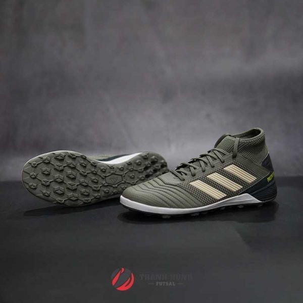 ADIDAS PREDATOR 19.3 TF – EF8210 – XANH RÊU - Giày bóng đá chính hãng – Thanh Hùng Futsal