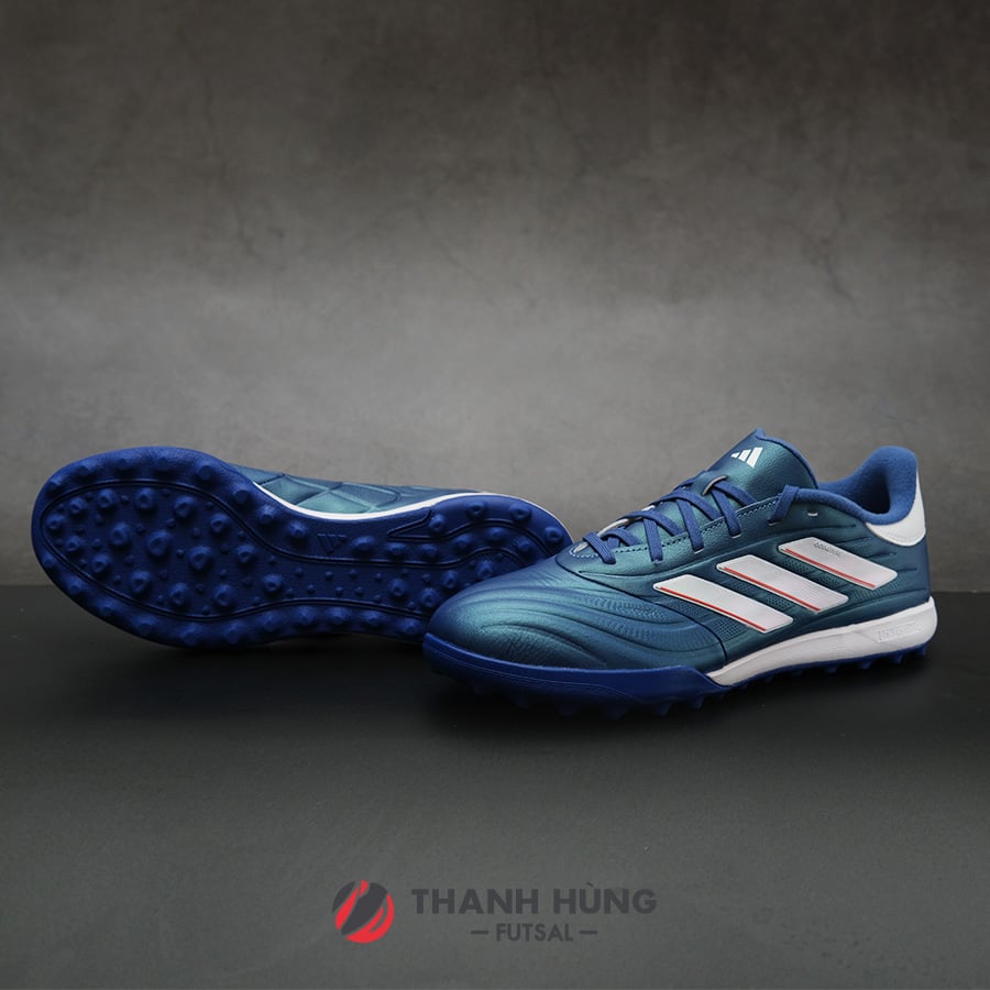 GIÀY ĐÁ BÓNG CỎ NHÂN TẠO ADIDAS COPA PURE 2.3 TF - IE4904 - XANH/TRẮNG ...