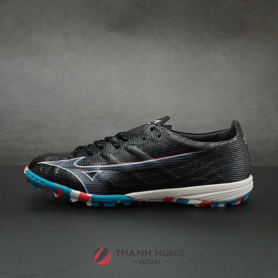 GIÀY SÂN CỎ NHÂN TẠO MIZUNO ALPHA PRO AS TF - P1GD236401 - ĐEN/TRẮNG – Thanh Hùng Futsal