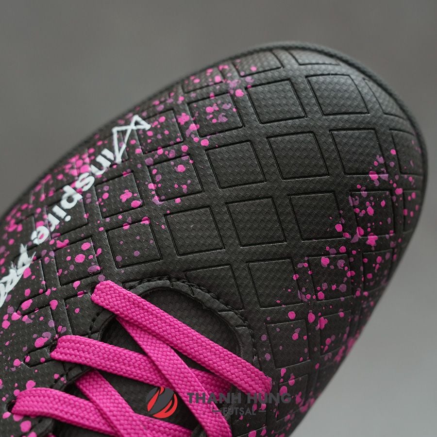 GIÀY ĐÁ BÓNG CỎ NHÂN TẠO ZOCKER INSPIRE PRO TF SNS 005 - ĐEN HỒNG ...