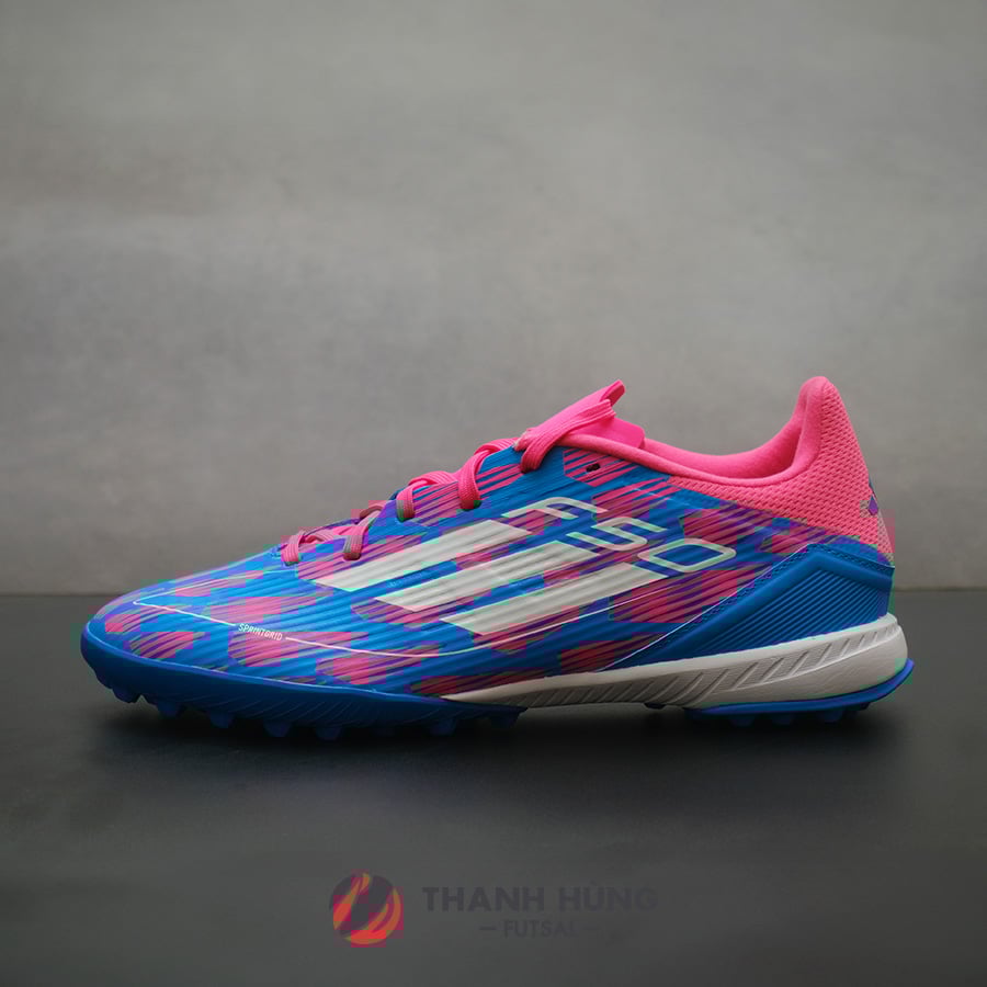 GIÀY ĐÁ BÓNG CỎ NHÂN TẠO ADIDAS F50 LEAGUE TF - IF1336 - XANH/HỒNG ...