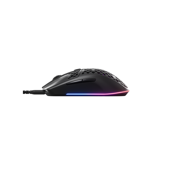 SteelSeries AEROX 3 Wired Ultra Lightweight Super-Fast Mouse with Aqu ...