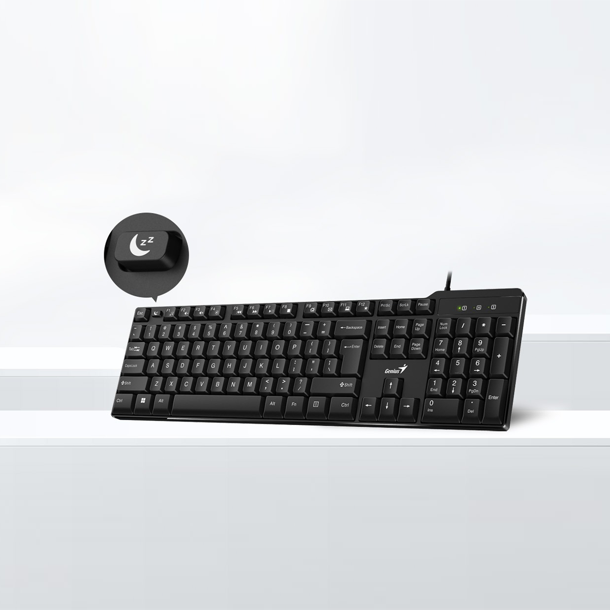 Genius KB-100X Keyboard with Palm Rest MeKo Distributor - Nhà phân phối ...