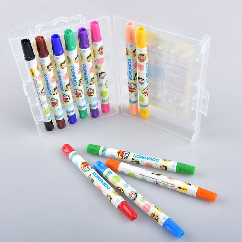 Bút Sáp Vặn Colorkit 12 Màu TCR-C007/DO – Sách Khánh Hòa