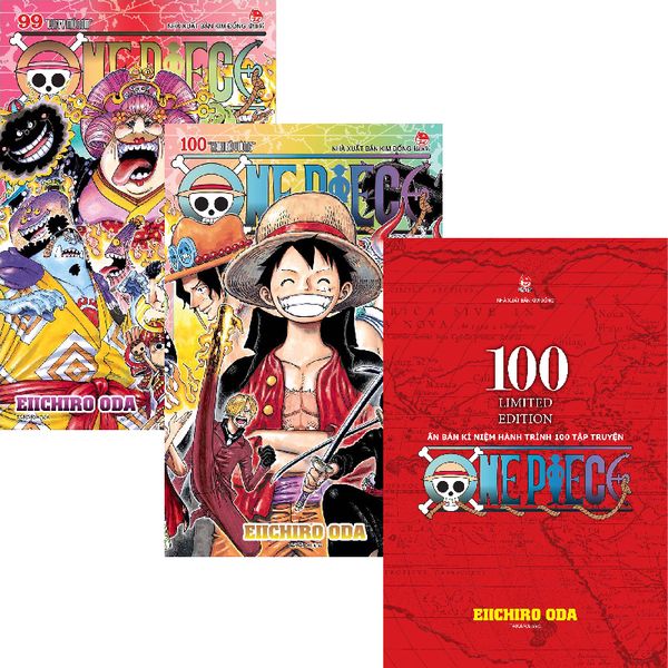 Combo One Piece - Tập 100 (Limited) – Sách Khánh Hòa