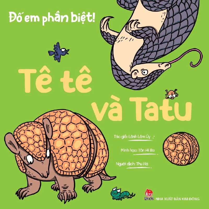 Đố Em Phân Biệt! - Tê Tê Và Tatu – Sách Khánh Hòa