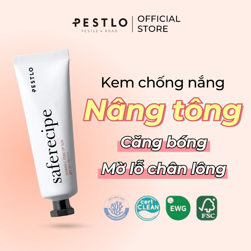 Kem chống nắng Pestlo Safe Recipe Sun Essence 50ml Thanh Chân Cosmetics ...
