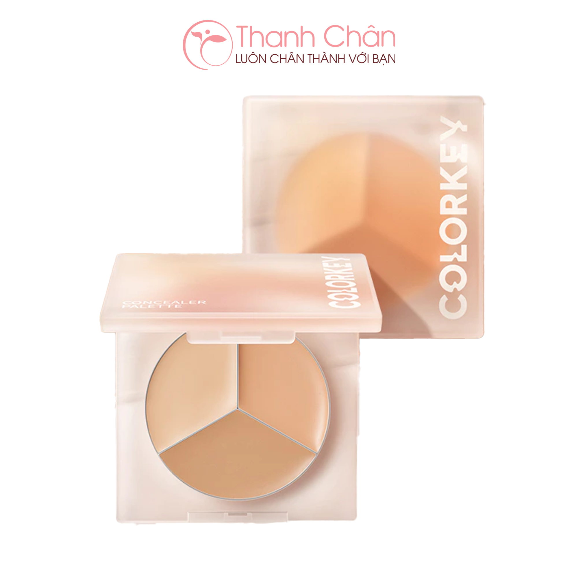 Bảng che khuyết điểm 3 màu Colorkey Targeting Three-Colour Concealer P ...
