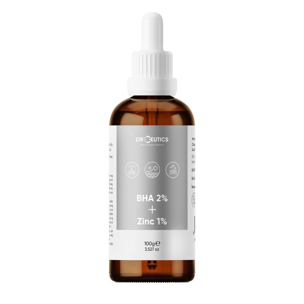 Tinh chất DrCeutics Giảm Mụn Và Phục Hồi Da Sau Mụn BHA 2% + ZinC 1% Thanh Chân Cosmetics cửa ...