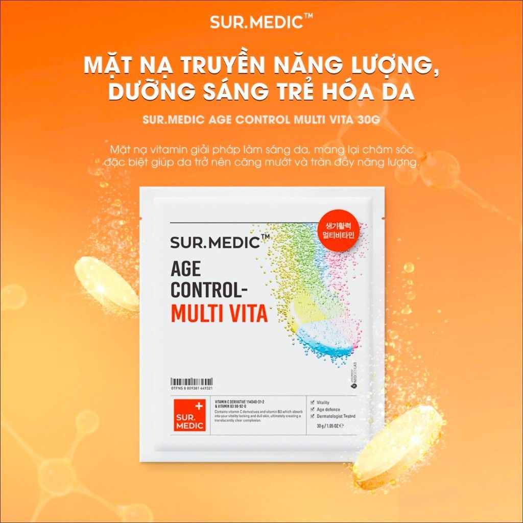 Mặt Nạ Dưỡng Trắng SURMEDIC Bright Glutathione Mask 30g Thanh Chân ...