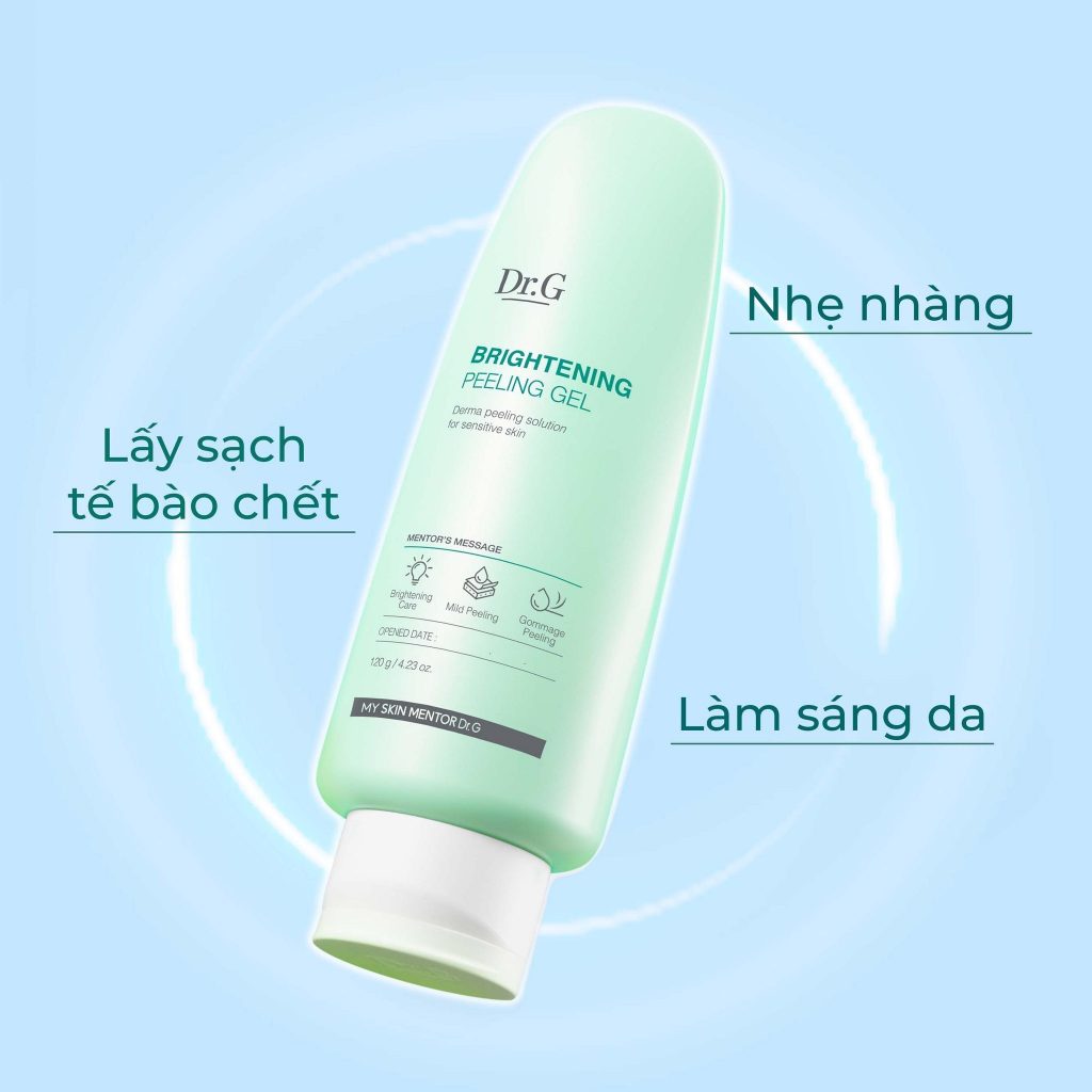 Tẩy da chết Dr.G Brightening Peeling Gel 120g Thanh Chân Cosmetics cửa ...