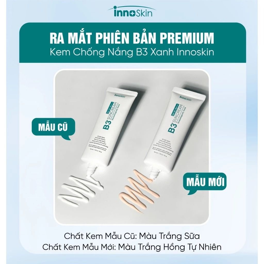Kem Chống Nắng Innoskin B3 Suncream 50g Thanh Chân Cosmetics cửa hàng ...