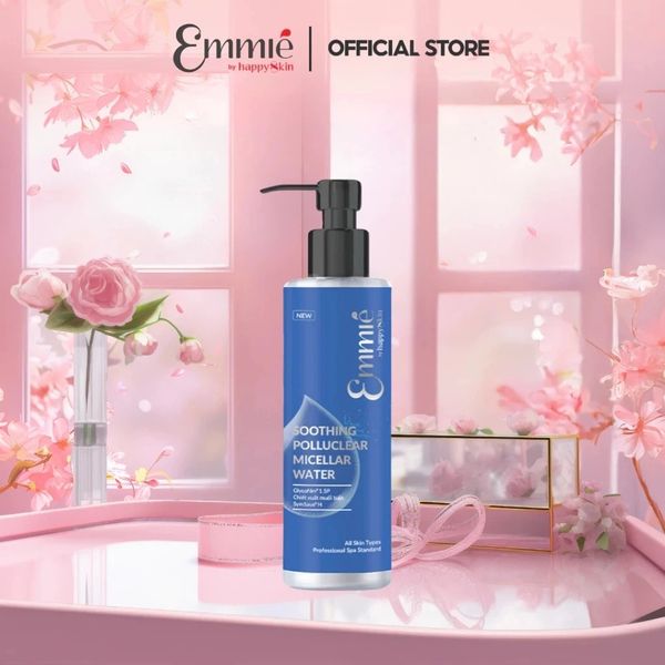 Tẩy trang Emmie By Happy Skin Soothing Polluclear Micellar Water 220ml Thanh Chân Cosmetics cửa ...