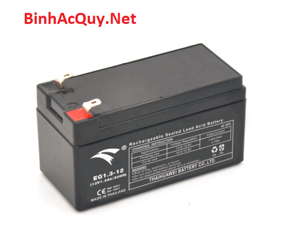 Ắc quy EG1.3-12 (12V-1.3AH) – BinhAcQuy.Net