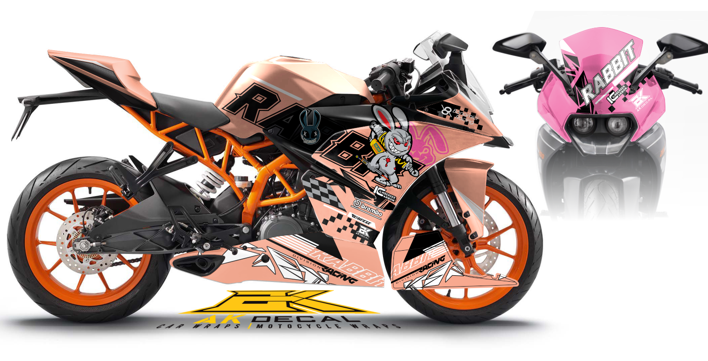 KTM RC390 - DEMO 01 – AK DECAL